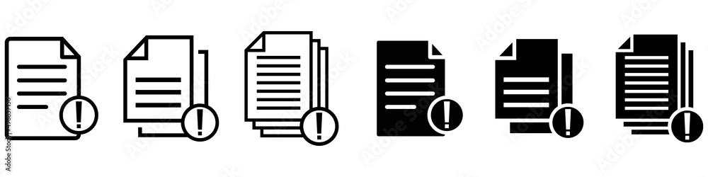 Guide booklet and user guidance reference icons. Vector book or ...