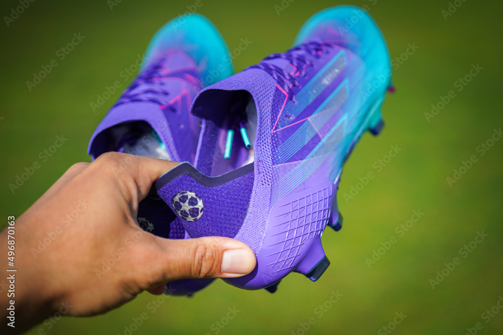 Thailand - April 2022: Adidas launch new "X Speedflow", the most famous ...