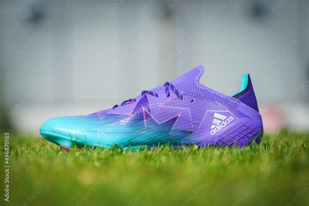 Thailand - April 2022: Adidas launch new "X Speedflow", the most famous ...