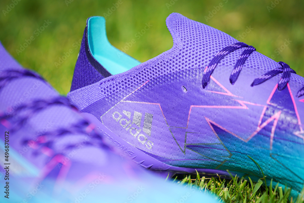 Thailand - April 2022: Adidas launch new "X Speedflow", the most famous ...