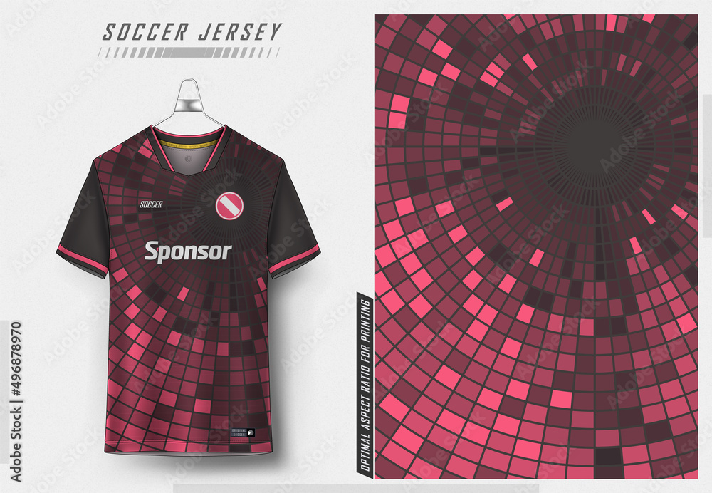 Soccer jersey design for sublimation Stock Vector | Adobe Stock