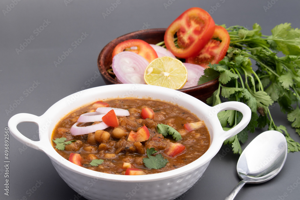 Punjabi Chhole Also Known As Chhola Masala Sabji Amritsari Chole Sabzi ...