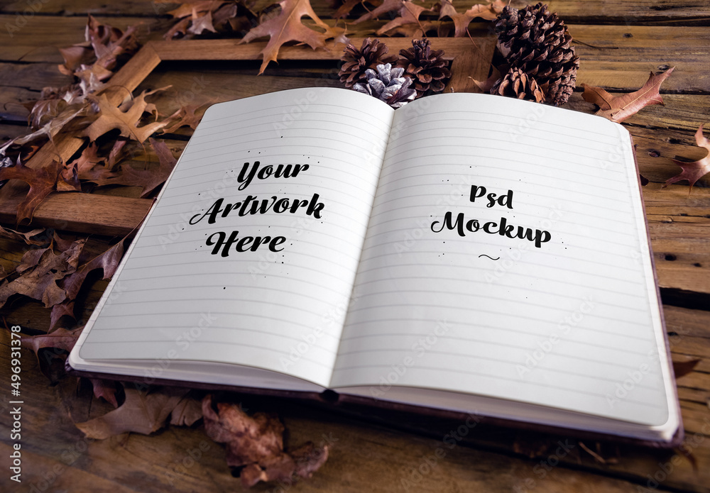 Notebook Stock Template | Adobe Stock