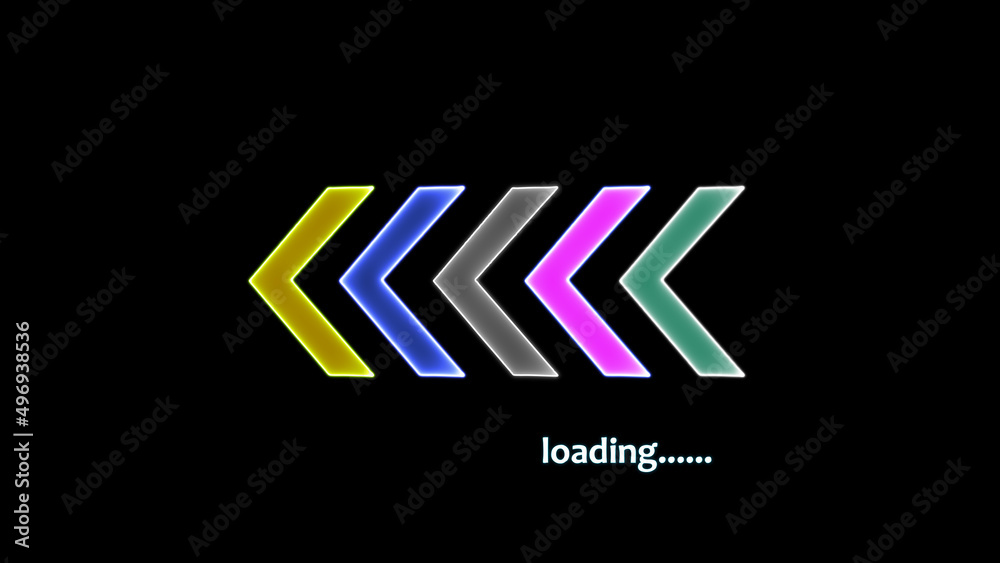 Loading bar downloading bar loading screen pixelated progress animation ...