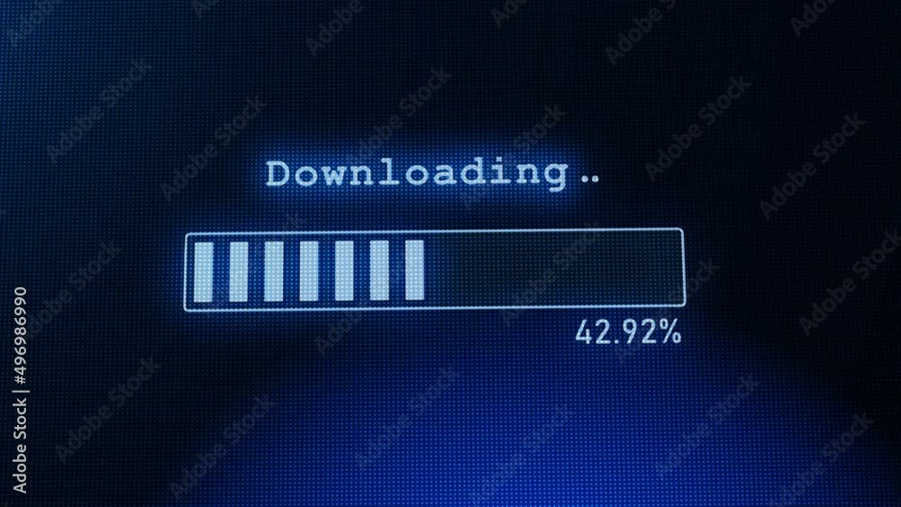 4k Transfer Loading bar downloading barloading screen pixelated ...