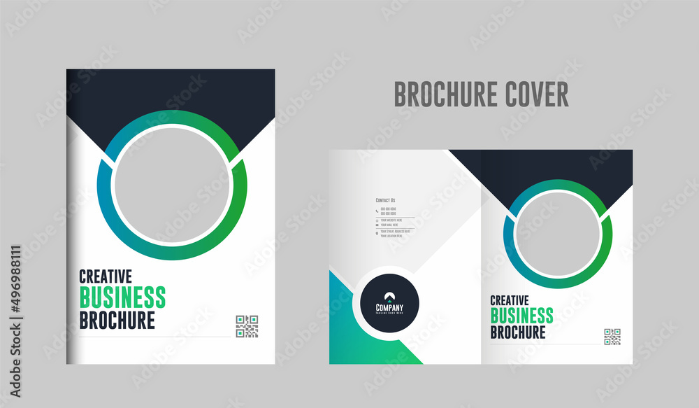 Business Brochure Cover Page Design, Brochure Design Template Design Stock Vector | Adobe Stock