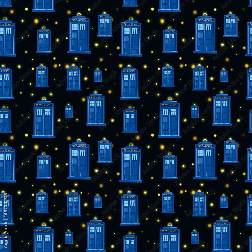 Tardis Wallpaper Pattern