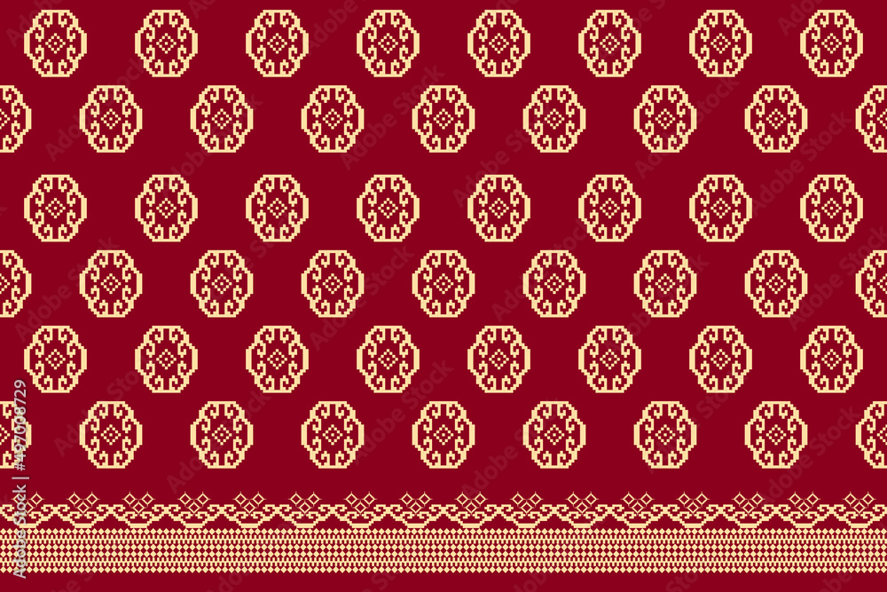 Beautiful figure tribal Indonesian geometric ethnic oriental pattern ...
