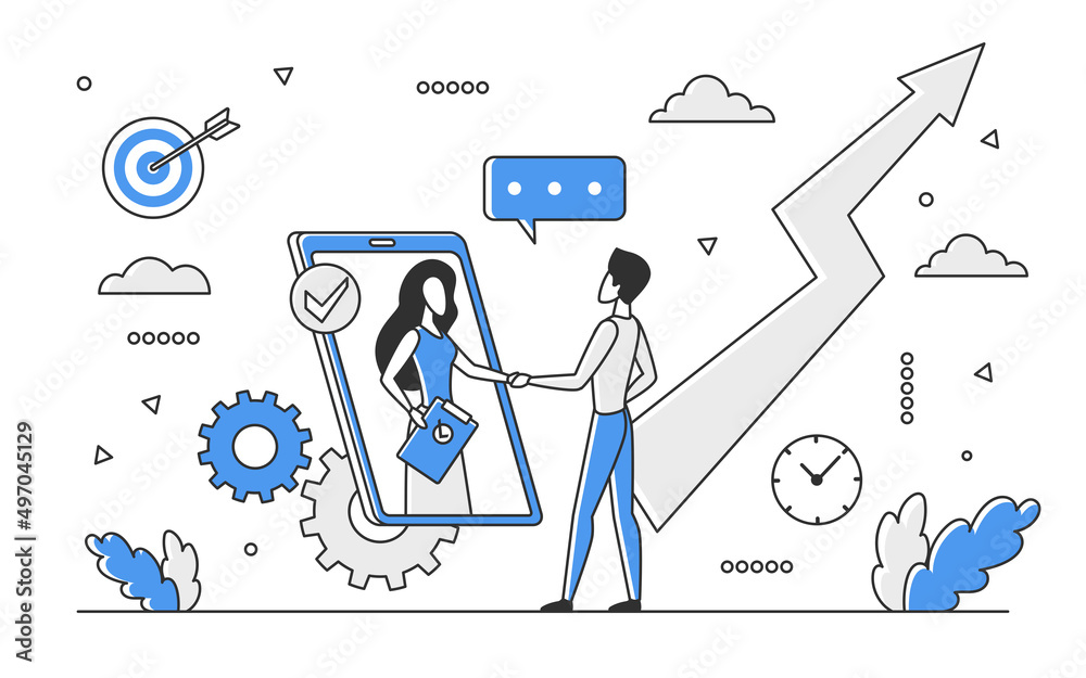 Business agreement statement of common goals. Partnership contract and ...