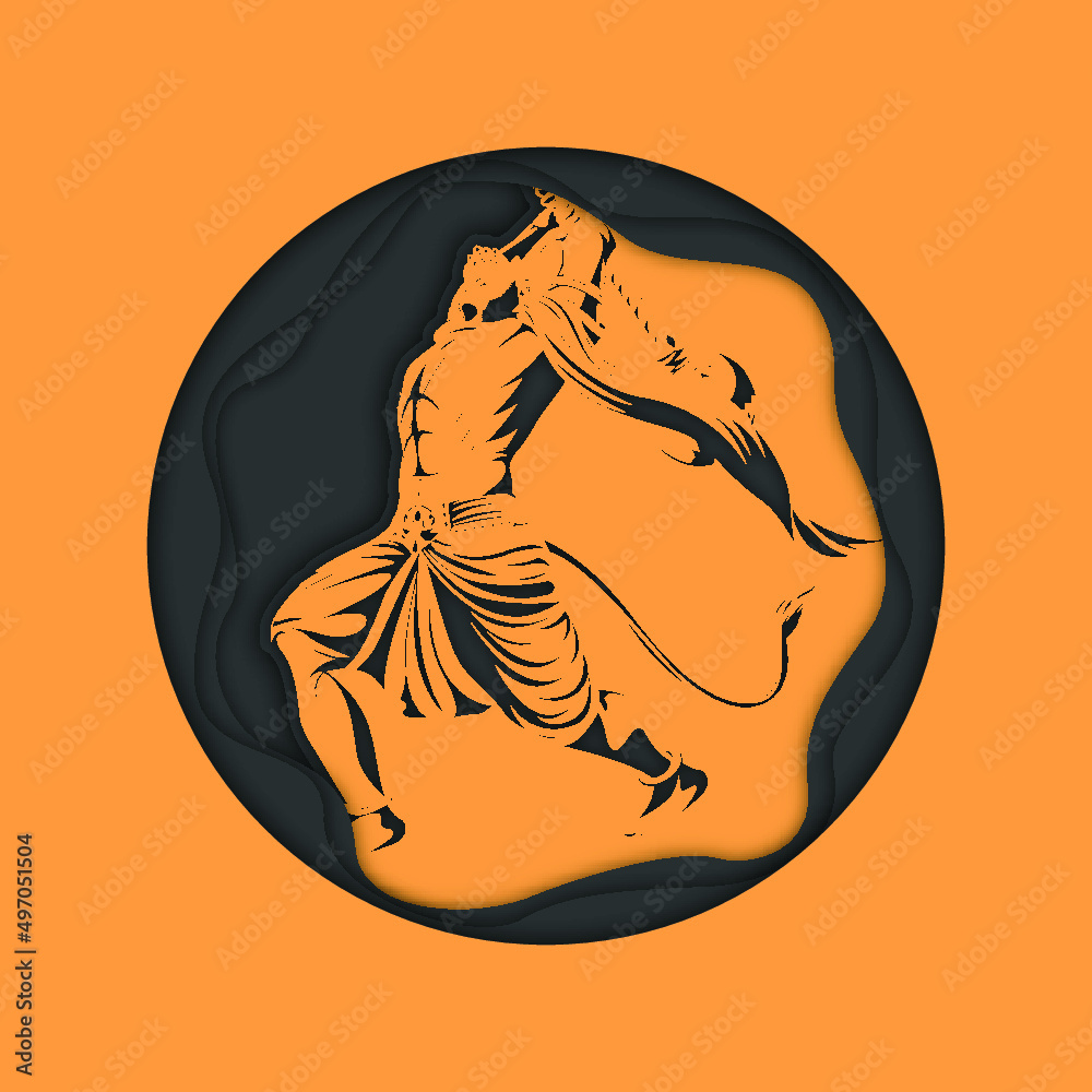 Lord Hanuman vector art, creation hanuman jayanti special, Hanuman ...