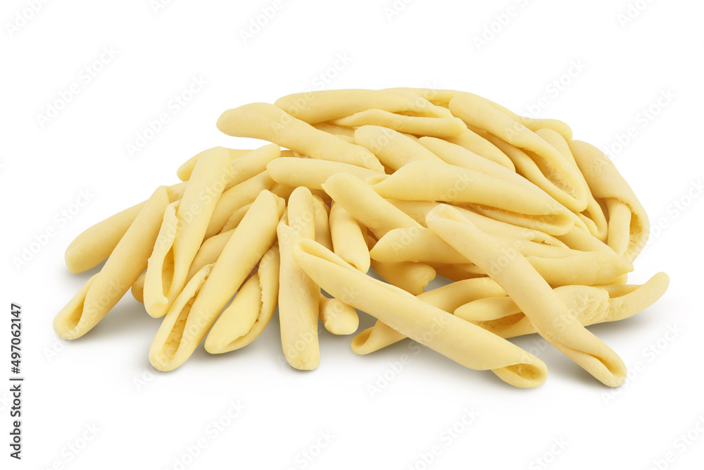 Typical Calabrian pasta called Maccheroncini also known as Maccheroni ...
