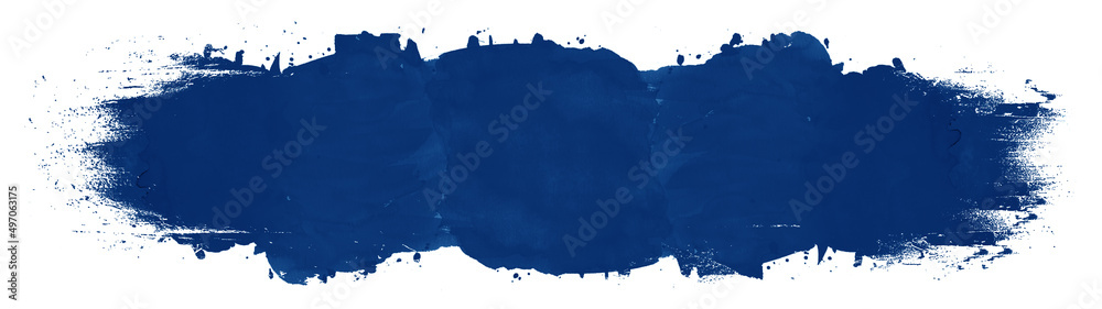 Dark blue abstract watercolor splash brushes texture illustration art ...