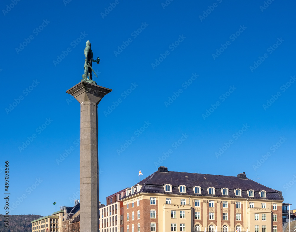 Trondheim Central Square (Toret), Trondheim, Trøndelag, Norway Stock ...
