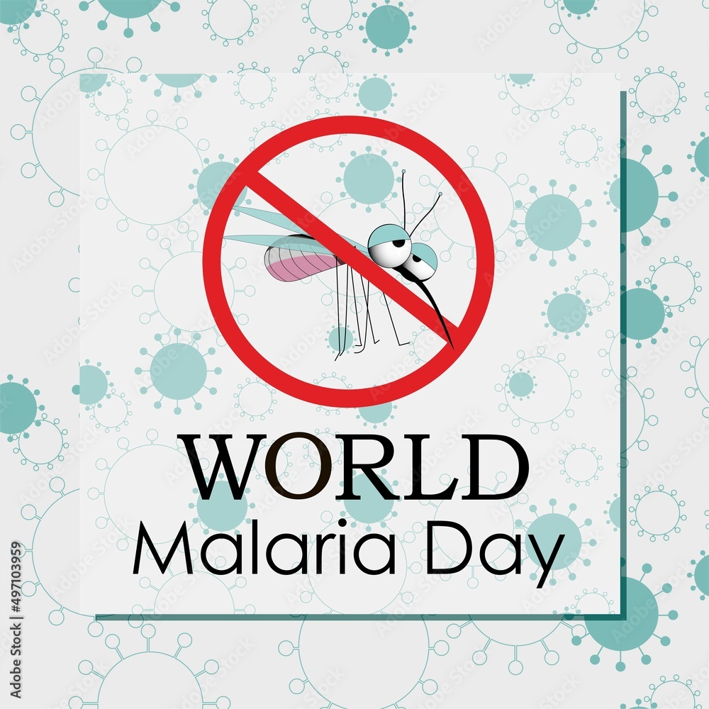 World Malaria Day vector illustration. Suitable for greeting card ...