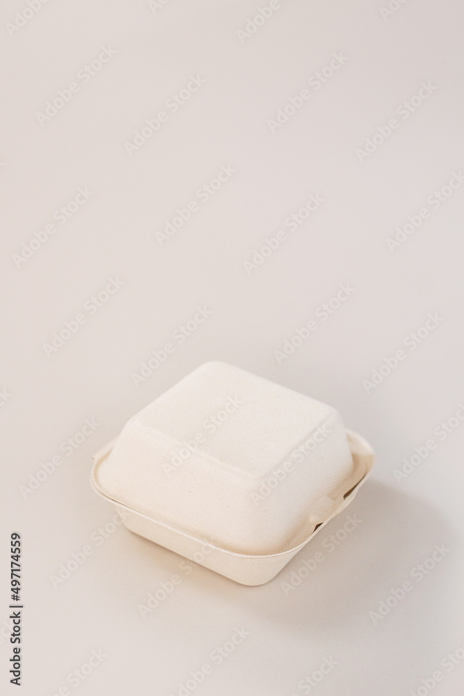 empaque biodegradable para alimentos, ecológico y sostenible Stock ...