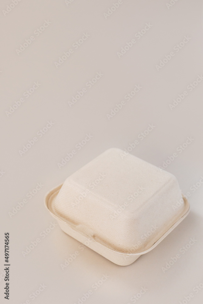 empaque biodegradable para alimentos, ecológico y sostenible Stock ...