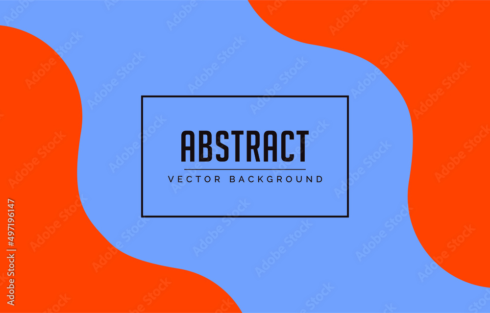 Banner template is colorful with bright colors. Design for web ...