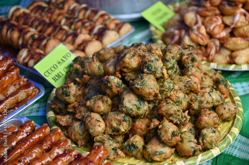 Kuching, Sarawak Malaysia - April 5th 2022:The Malay Ramadan Bazaar ...