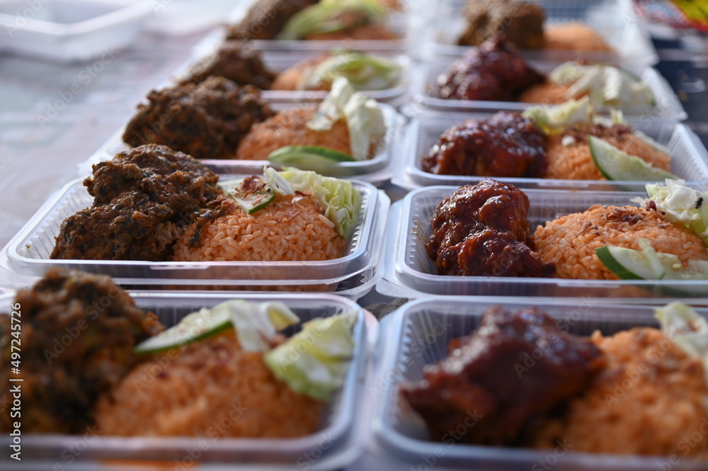 Kuching, Sarawak Malaysia - April 5th 2022:The Malay Ramadan Bazaar ...