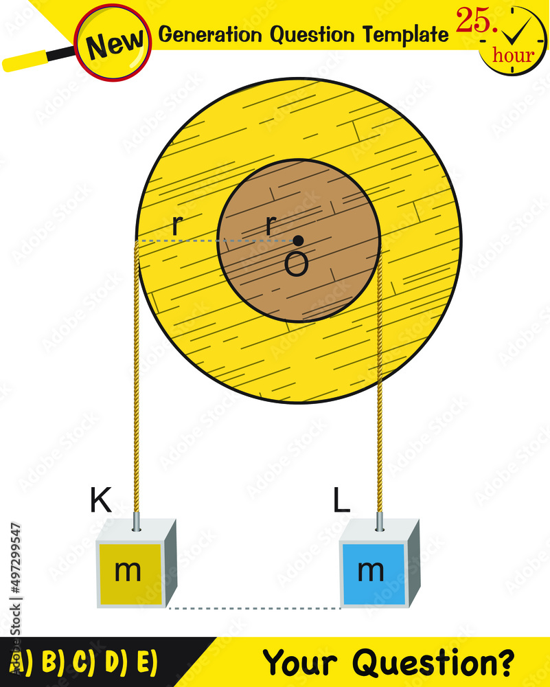 Physics Education Illustrations, Motion, The laws of motion, Simple ...