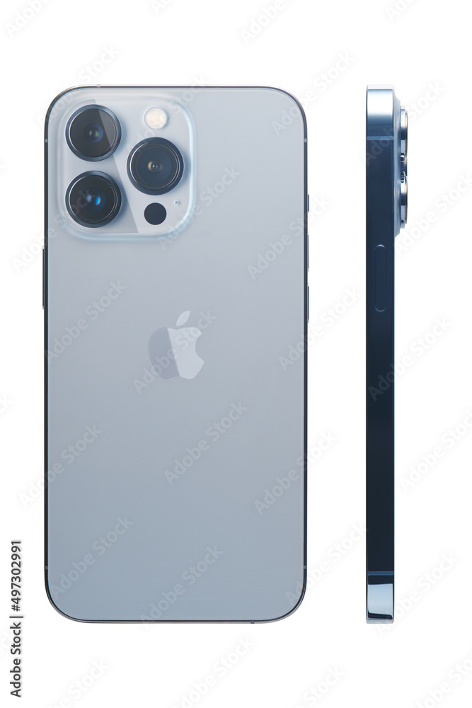 Moscow, Russia, 26.03.2022 - Rear and side view of brand new sierra ...