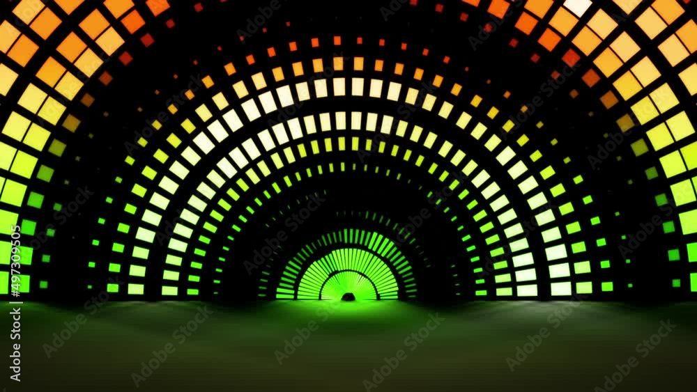 abstract seamless 4k background blue purple spectrum looped animation ...