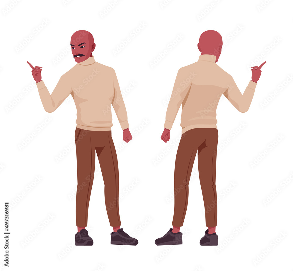 Spanish Cartoon Man