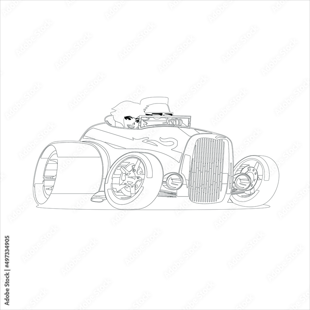 Modern Car vector , Illustration of a car Business car Luxury life ...