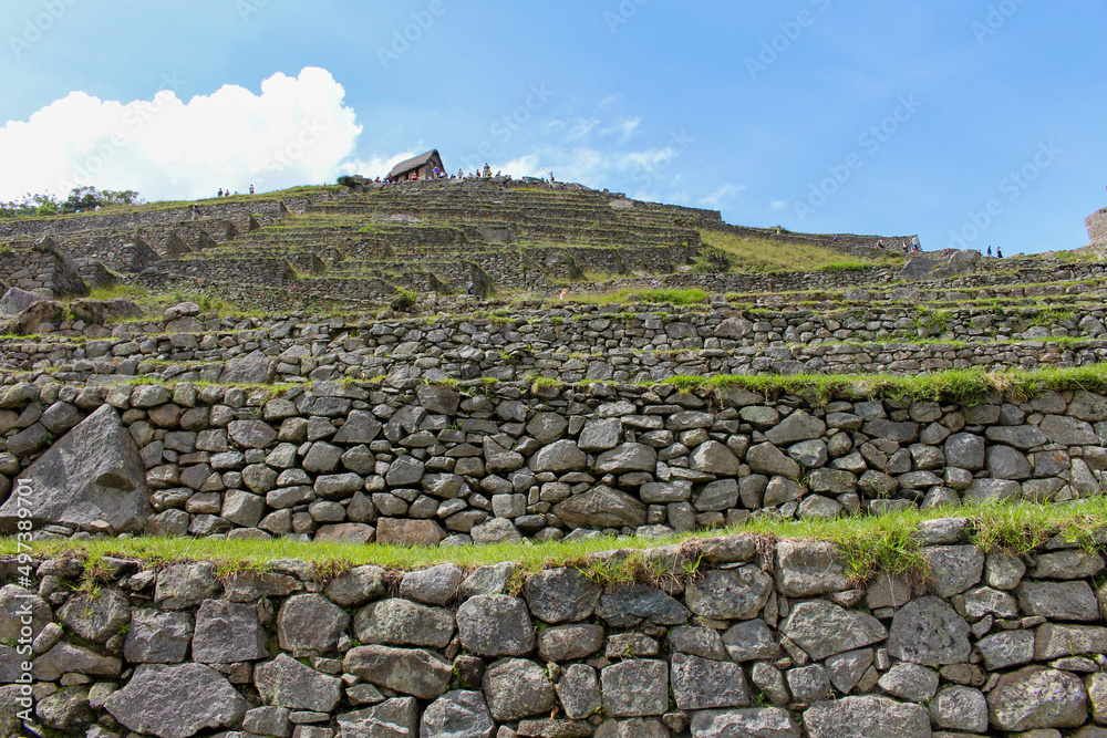 Ruinas Incas Machu Picchu Perú Stock Photo | Adobe Stock