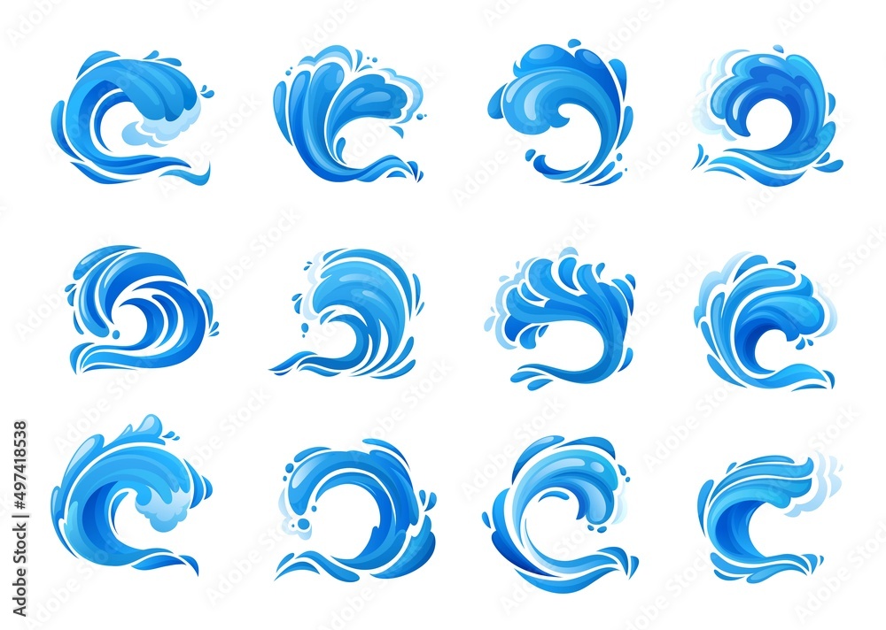 Tidal Wave Cartoon