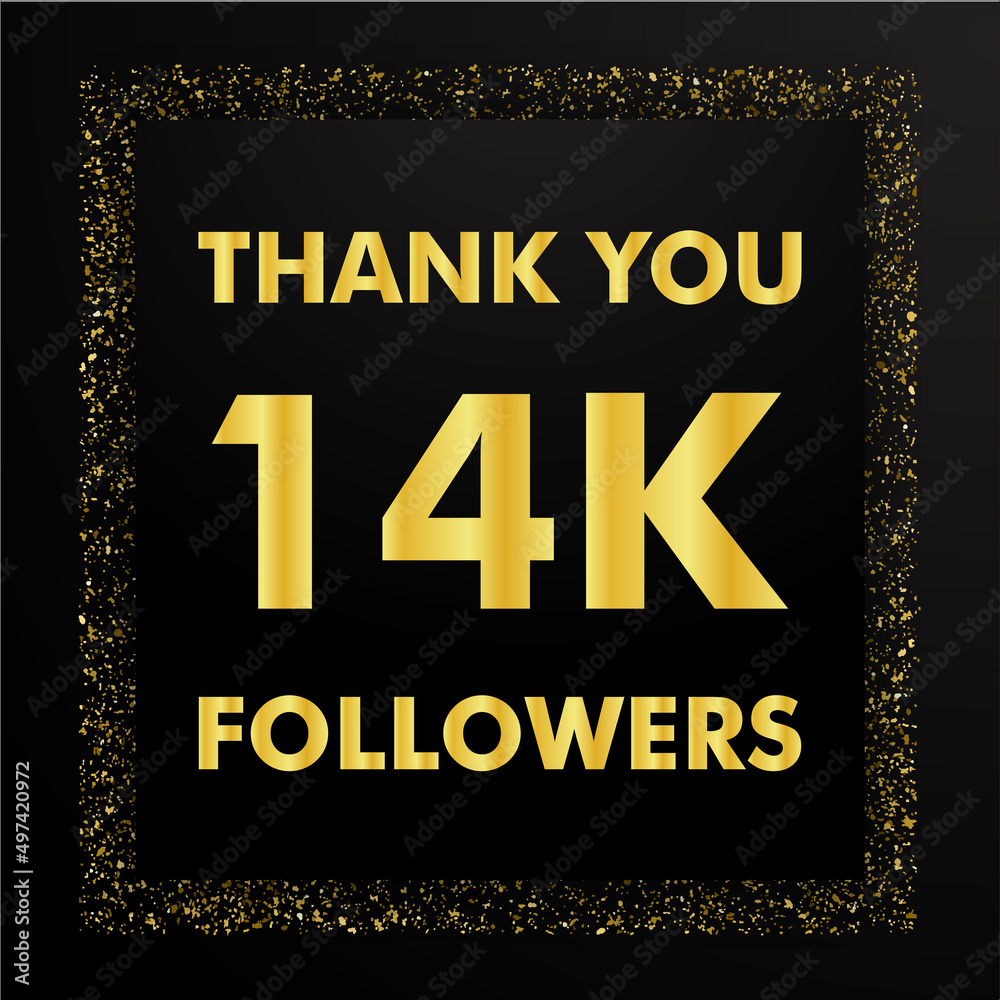 Thank you followers people, 14k online social groups, number of ...