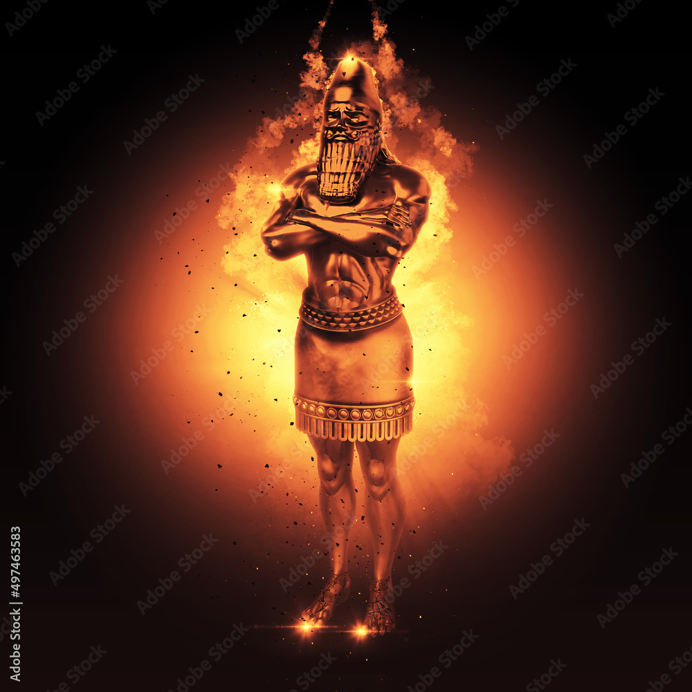 King Nebuchadnezzar's Dream Statue (Daniel's Prophecies) 3D ...
