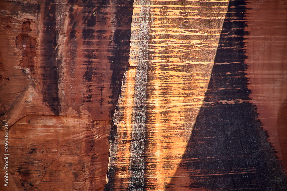 rote Steine, Struktur, Textur, Hintergrund. Stock Photo | Adobe Stock