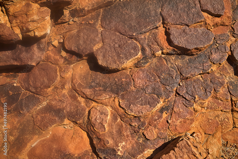 rote Steine, Struktur, Textur, Hintergrund. Stock Photo | Adobe Stock