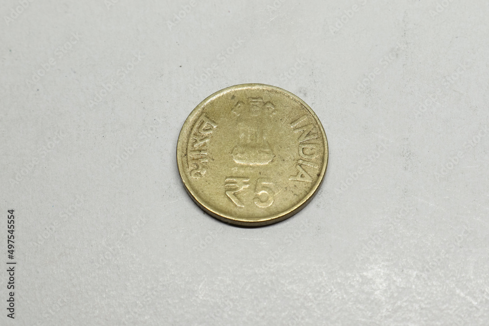 Indian Currency, anniversary of jawaharlal nehru five Rupees Coin ...