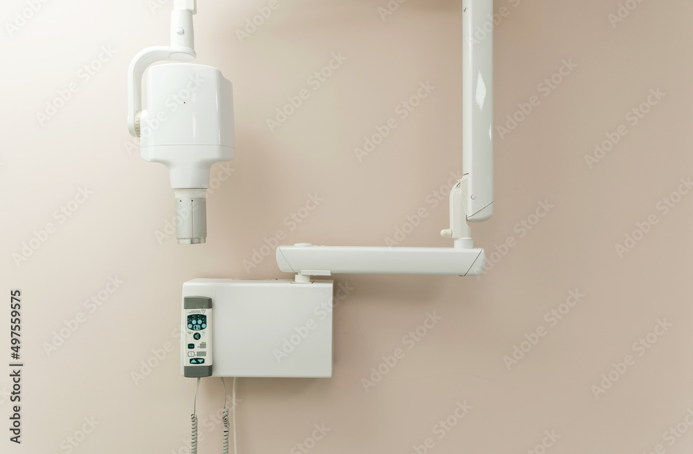 dental x-ray machine. dental clinic. panoramic dental imaging machine ...