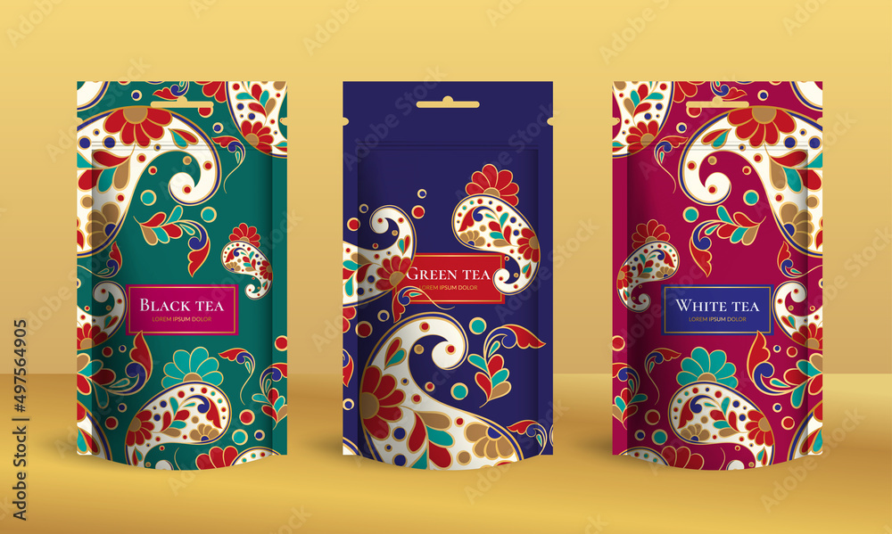 Indian Tea Packaging Design