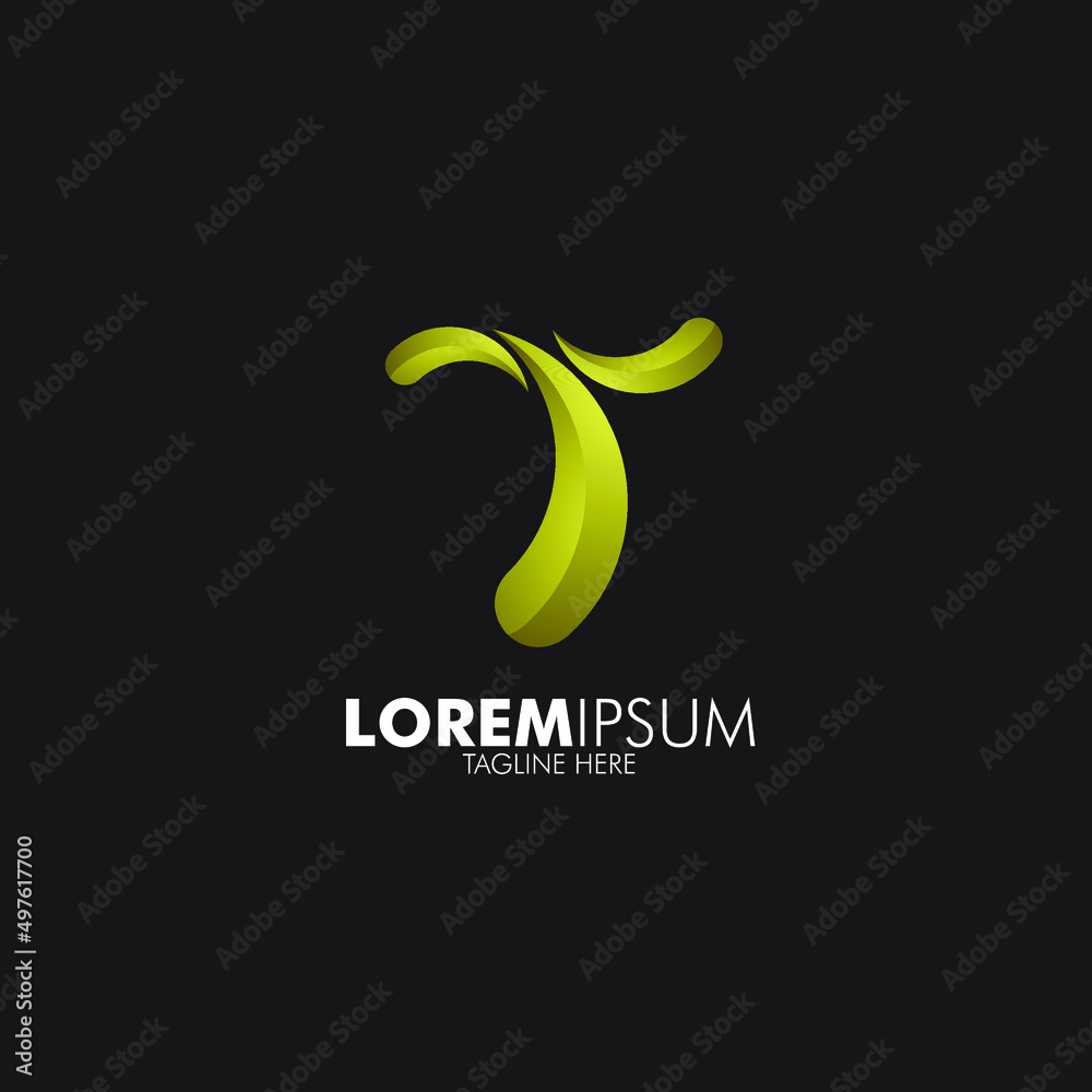 golden ratio logo type icon with alphabet sign for technology company ...
