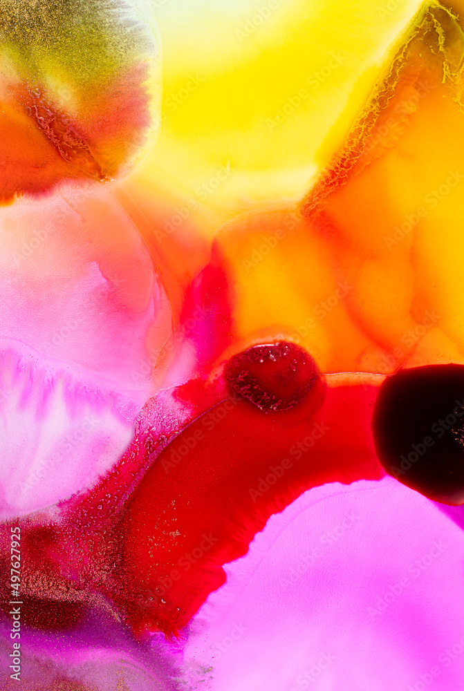 Liquid abstract ink painting Stock Photo | Adobe Stock