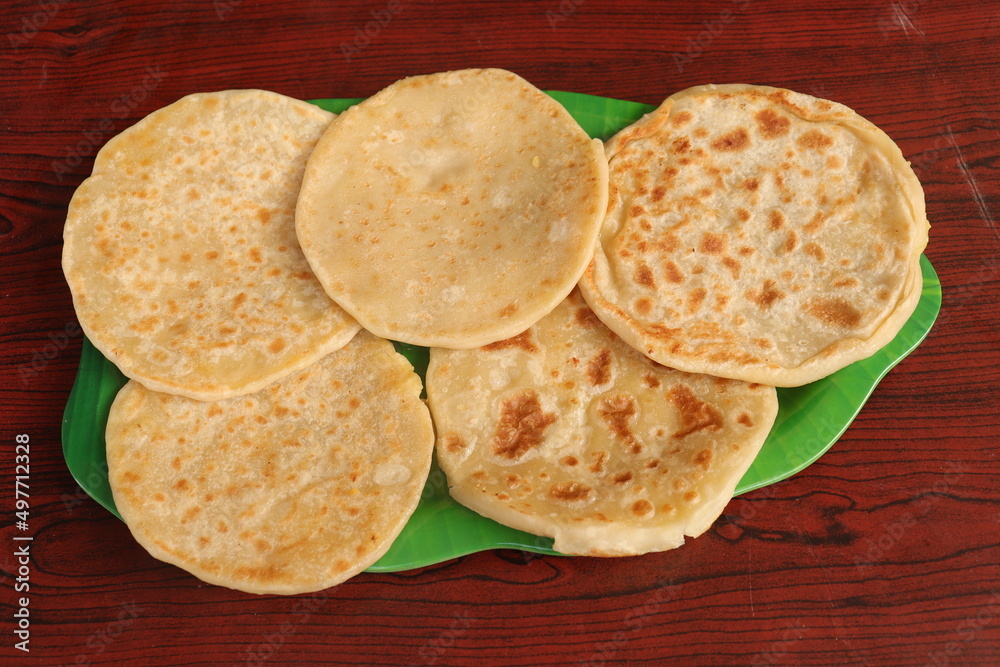 Indian special dish Bobbatlu or Bhakshalu a telugu sweets for Ugadi ...