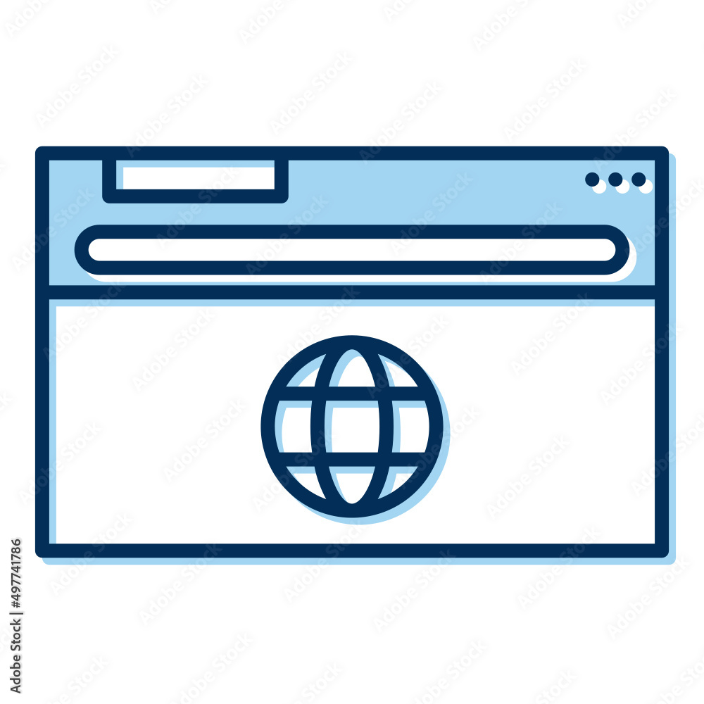 microsoft edge layout Stock Vector | Adobe Stock