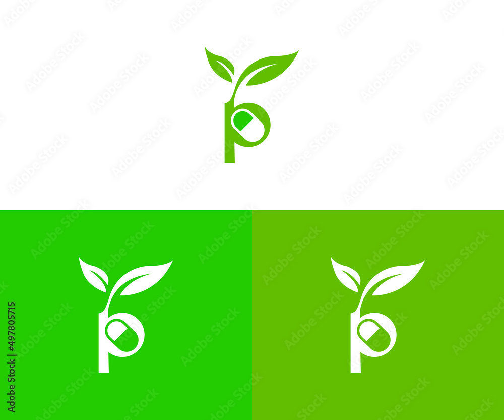 p logo Stock Vector | Adobe Stock