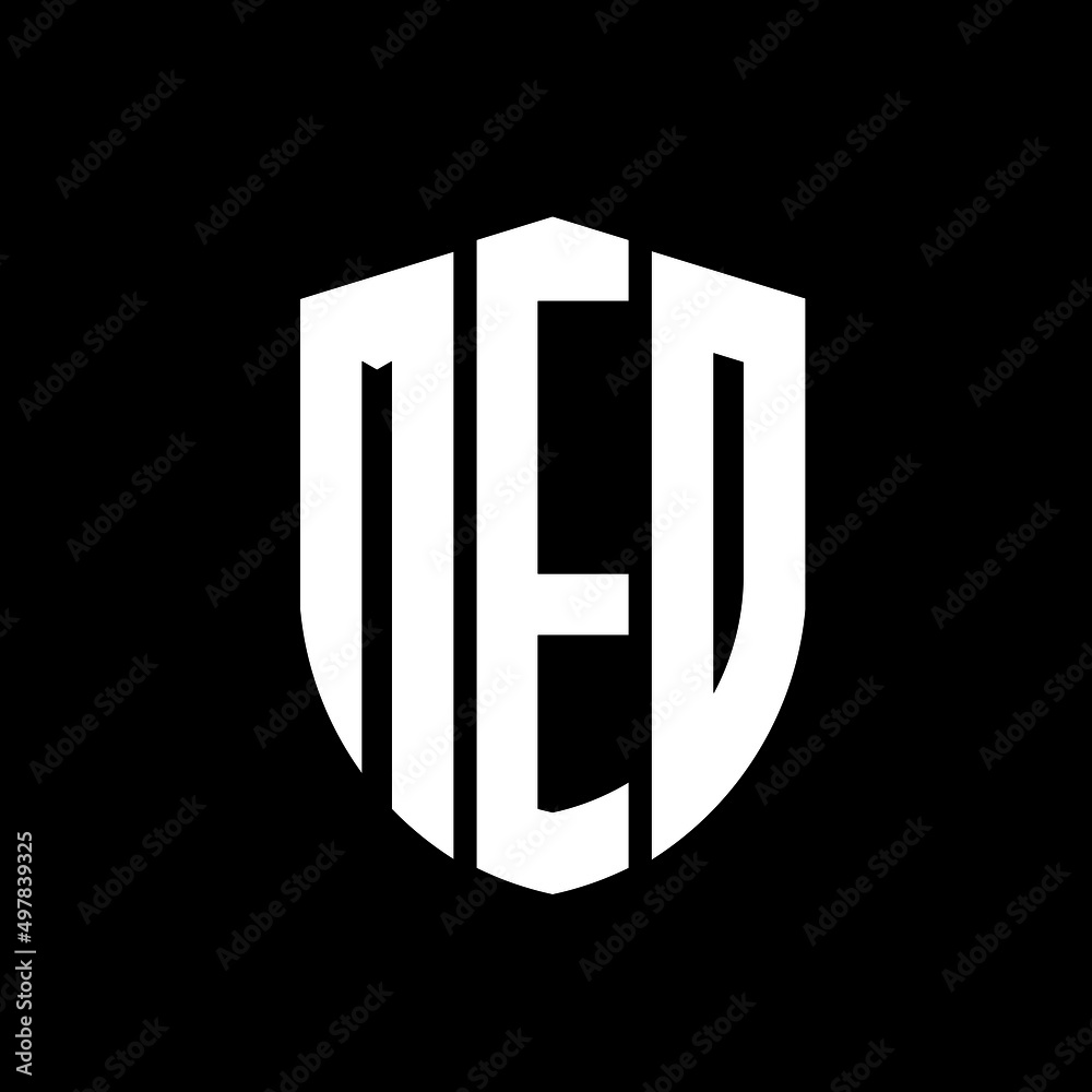 MEO letter logo design. MEO modern letter logo with black background ...
