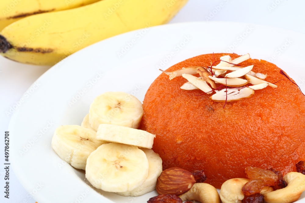 Banana Sooji Halwa,Kesari,Haiwa,Indian sweet,gujati,maharashtrian,south ...