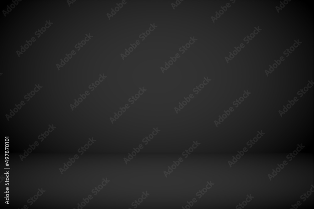 black dark studio background design Stock Vector | Adobe Stock