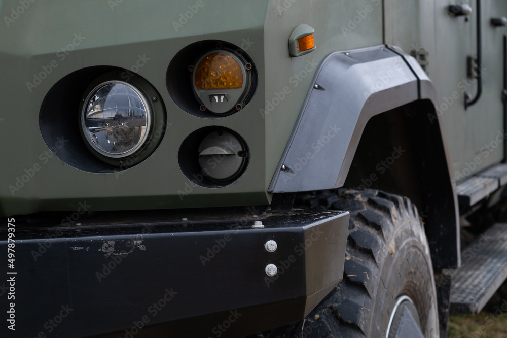 New armored personnel carrier armored car of the Ukrainian army. War in ...