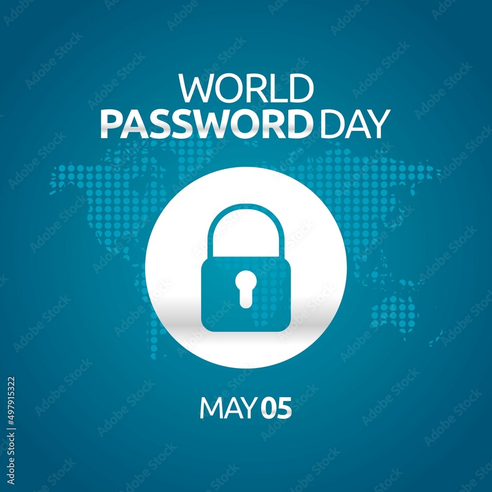vector graphic of world password day good for world password day ...