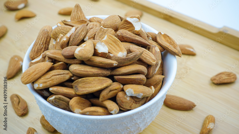 Different Types of Mamra and Afghani Badam. Almond nuts or Badam ...
