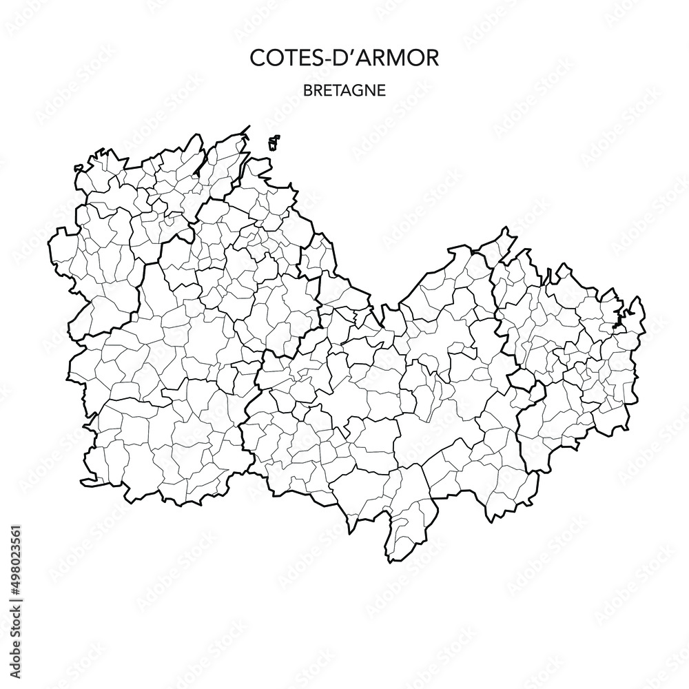Vector Map of the Geopolitical Subdivisions of the French Department of ... Vector Map of the Geopolitical Subdivisions of the French Department of ...