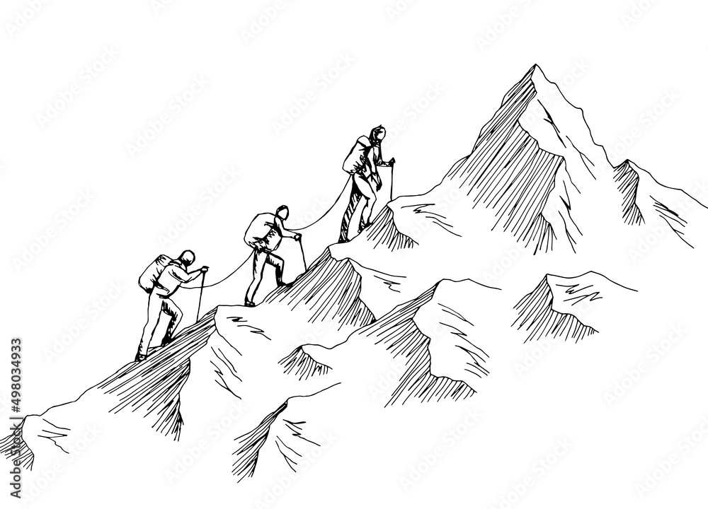 Mountain Climbing Graphics